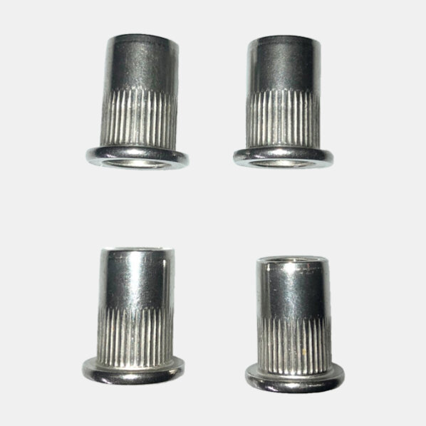 VARIOVAC | Nietmuttern 4er-Set für Schurrenkasten (Edelstahl), 2,98